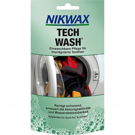 TECH WASH DETERGENTE PARA GORE-TEX NIKWAX 100ml.